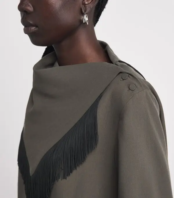 Camilla And Marc Draped-neck Una Shirt