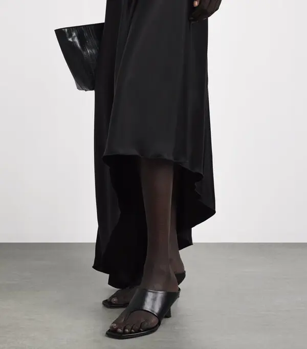 Camilla And Marc Silk Asymmetrical Maxi Dress