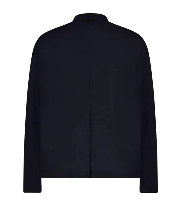 THE ROW Djon Wool Polo Sweater