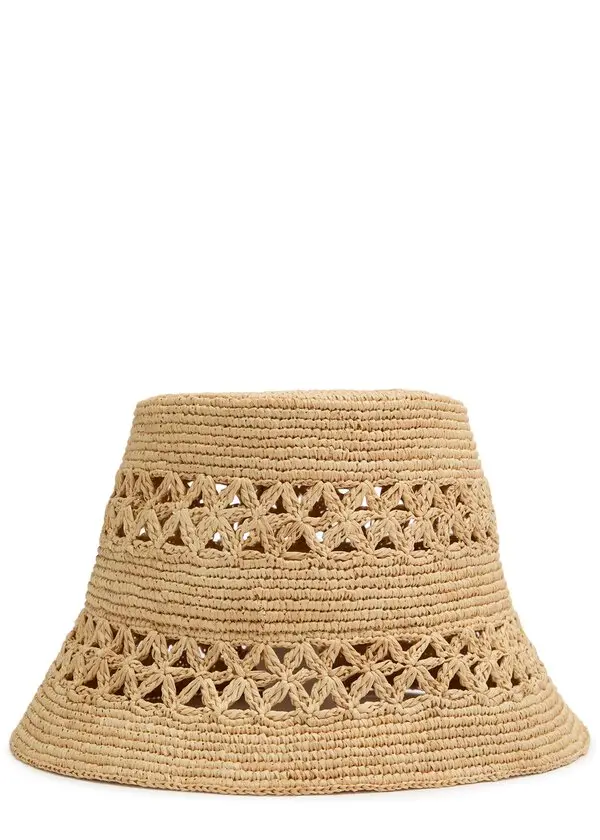 Zimmermann Raffia Bucket Hat