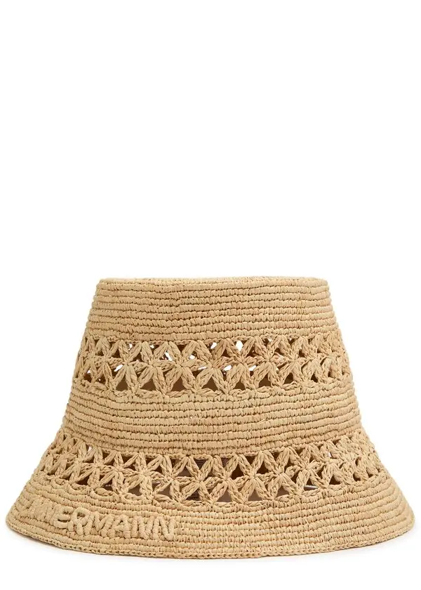 Zimmermann Raffia Bucket Hat