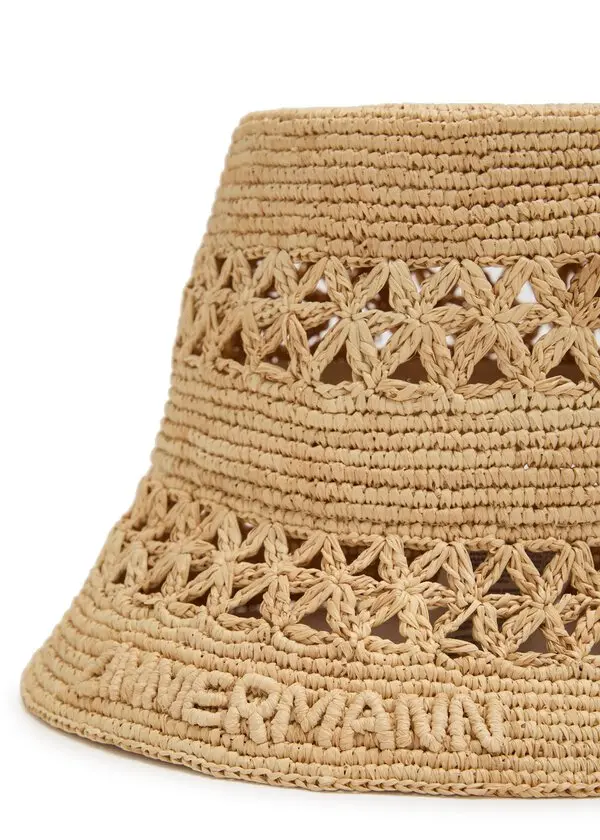 Zimmermann Raffia Bucket Hat