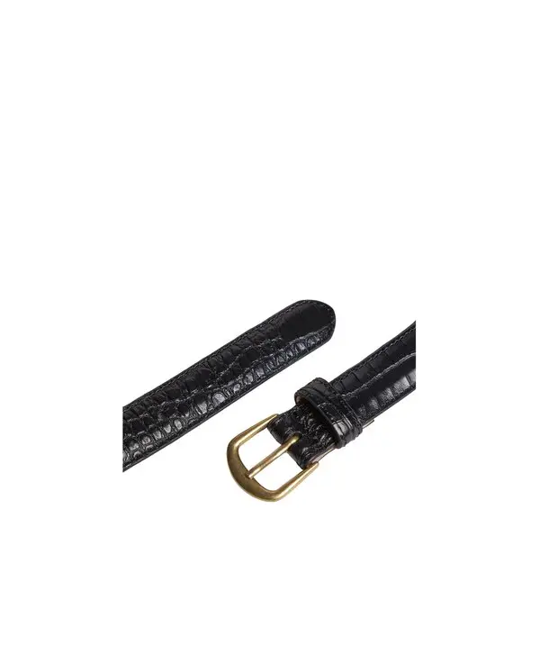Dsquared2 Logo Plaque Embossed Belt