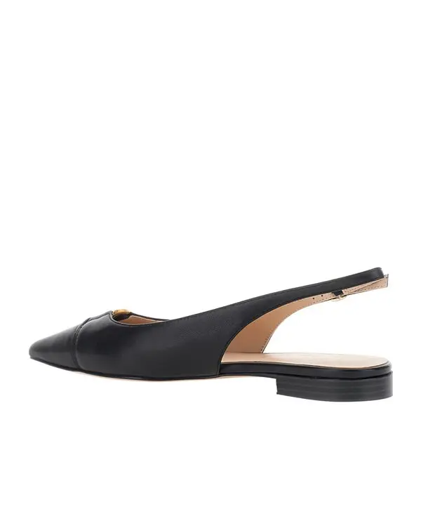 TWINSET Pointed Toe Slingback Flats