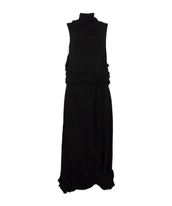 J.W.ANDERSON Twisted Sheer Dress - Black