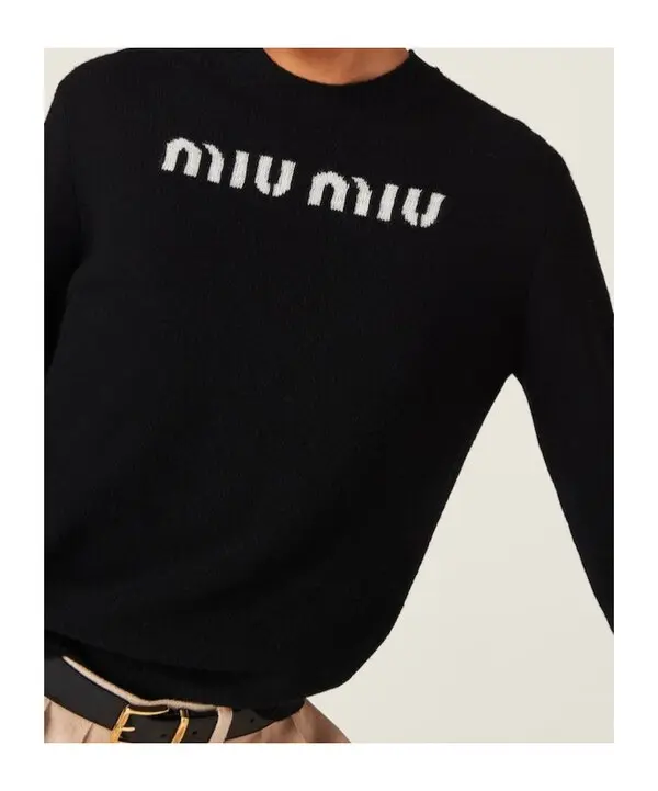 Miu Miu Wool And Cashmere Sweater