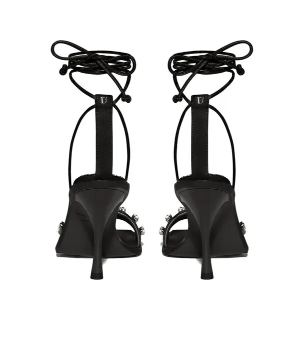 Dsquared2 Square-headed High-heeled Sandals