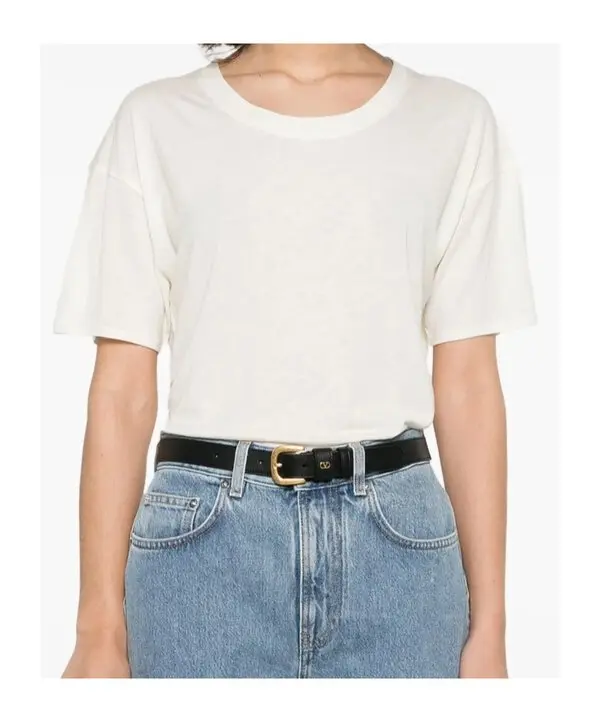 LOULOU STUDIO Ezra Crew Neck Top