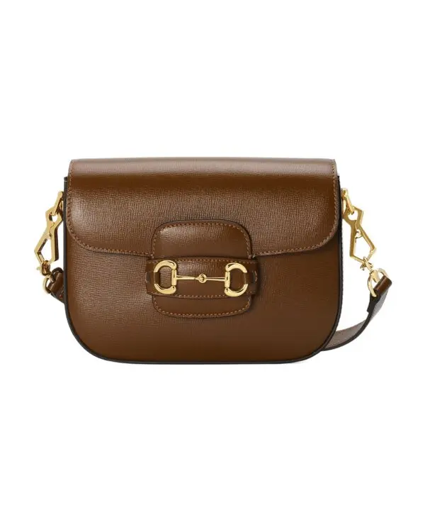 Gucci Horsebit 1955 Mini Crossbody Bag - Brown