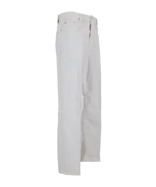 Dsquared2 Straight Leg Loose Fit Jeans