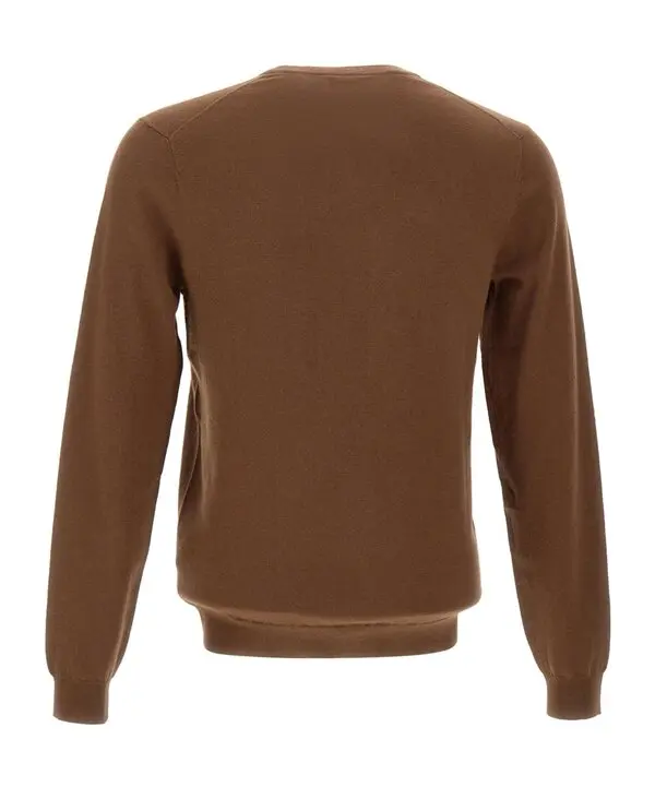 SUN 68 Logo Crew Neck Knitted Sweater