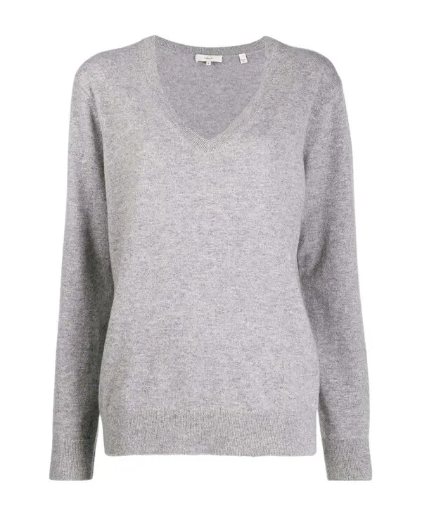 Vince V-neck Fine-knit Cashmere Jumper
