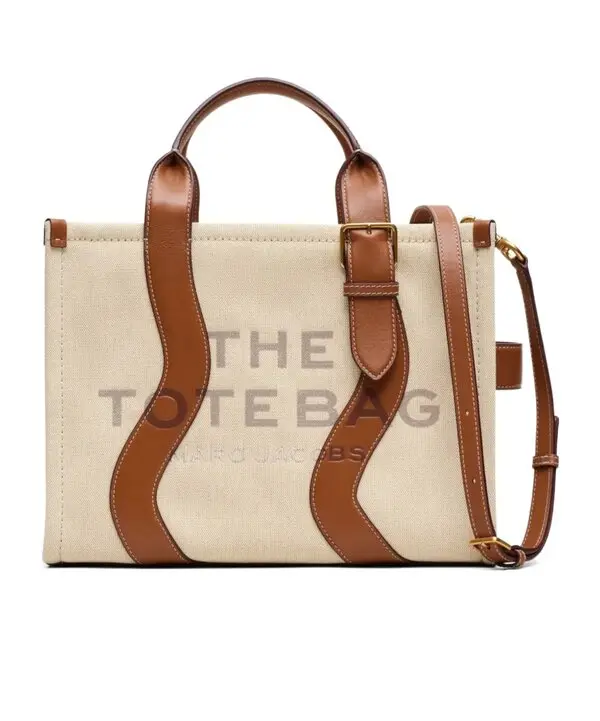 Marc Jacobs Medium The Wavy Tote Bag - Nude