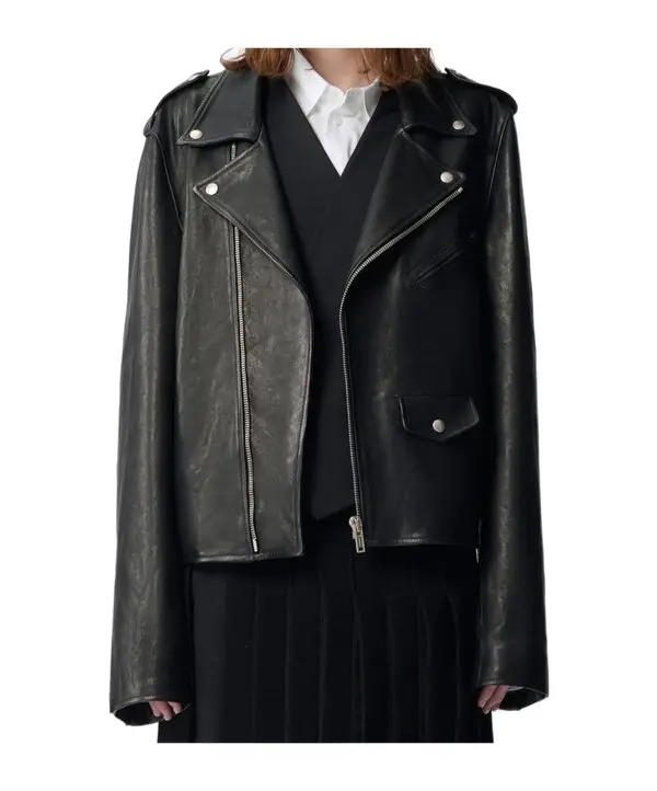 ANN DEMEULEMEESTER Arvid Perfecto Biker Jacket