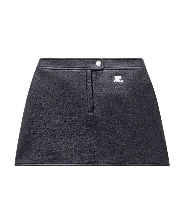 COURREGES Logo Skirt