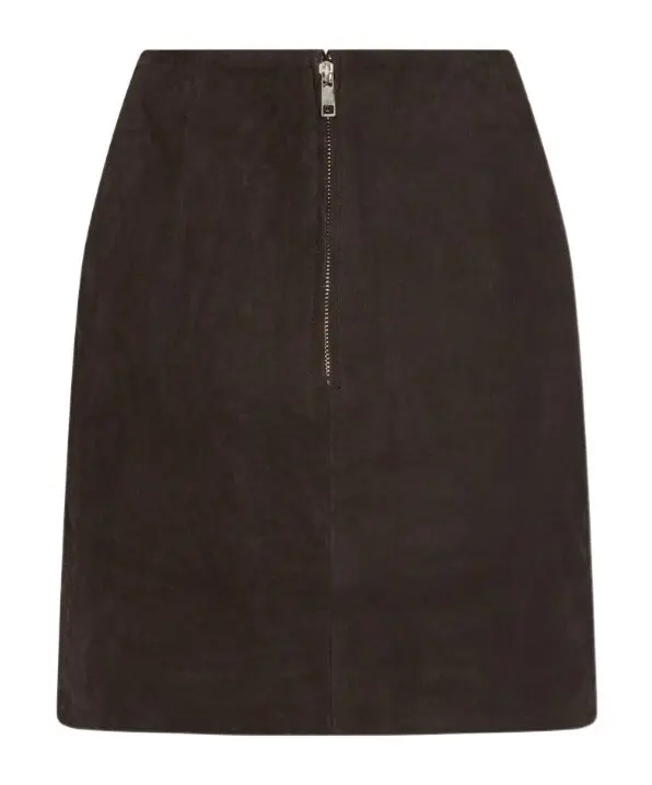 ROTATE BY BIRGER CHRISTENSEN Zip-back Mini Skirt - Black