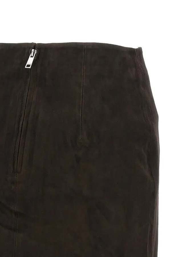 ROTATE BY BIRGER CHRISTENSEN Zip-back Mini Skirt - Black