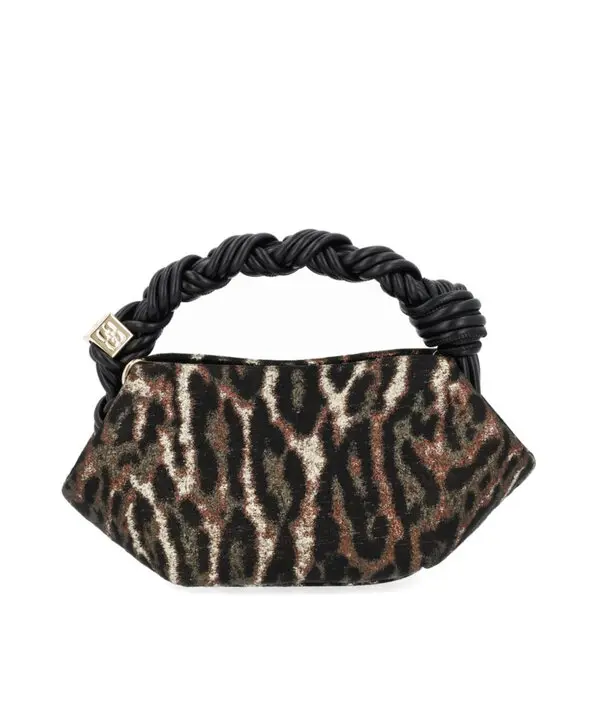 GANNI Metallic Cloque Mini Bou Bag