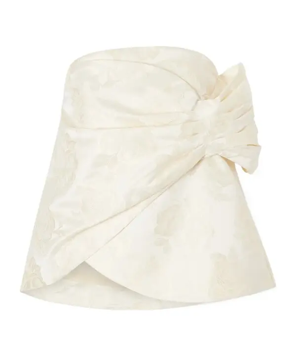 Simone Rocha Gathered Flower Top