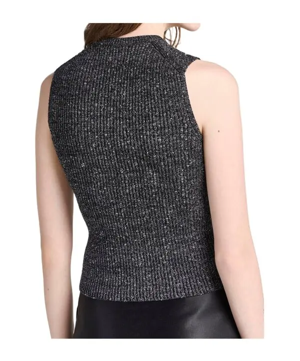 J.W.ANDERSON Ribbed-knit Zip-up Vest