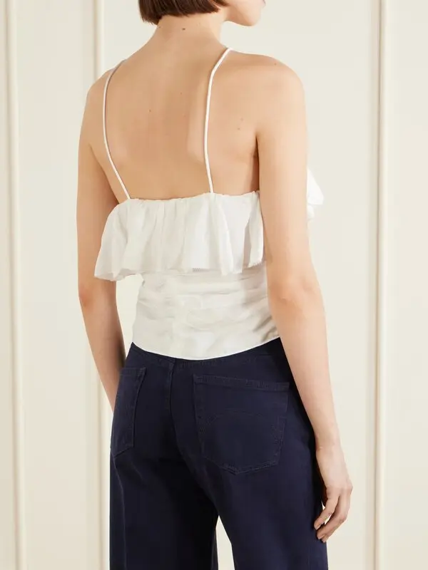 Isabel Marant Étoile Djimia Ruffled Vest