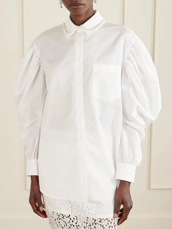 Simone Rocha Embellished Shirt