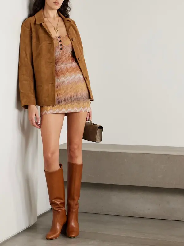 Missoni Crocheted Zigzag Pattern Vest