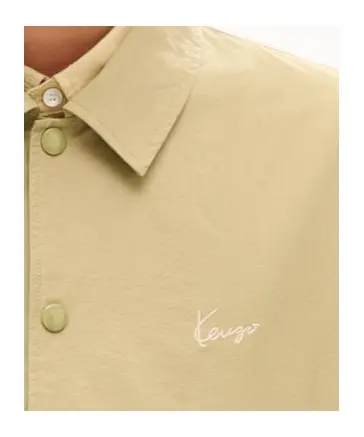 Kenzo Signature' Light Coach Jacket In Cotton Nylon