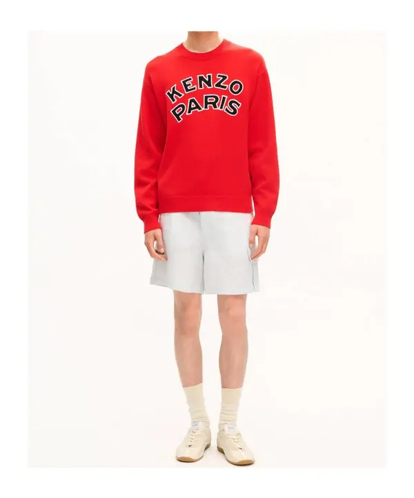 Kenzo Emblem' Jumper In Wool Cotton
