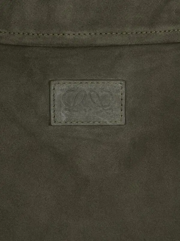 Loewe Zip-up Suede Lambskin Jacket - No