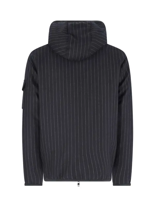 Moncler Reversible Hooded Short Jacket - Black