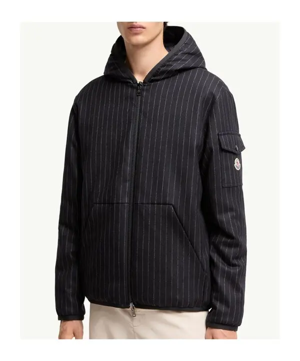 Moncler Reversible Hooded Short Jacket - Black