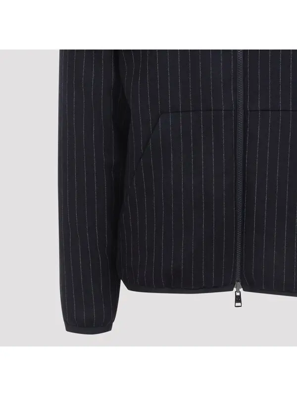 Moncler Reversible Hooded Short Jacket - Black