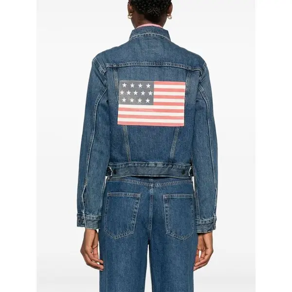 Ralph Lauren Flag-patch Denim Jacket