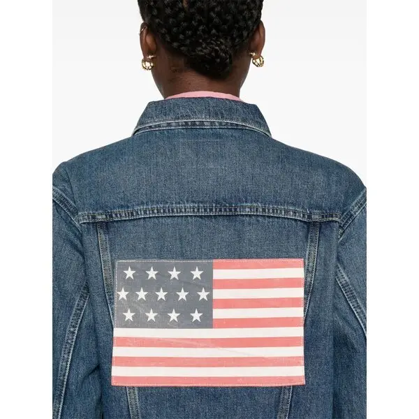 Ralph Lauren Flag-patch Denim Jacket