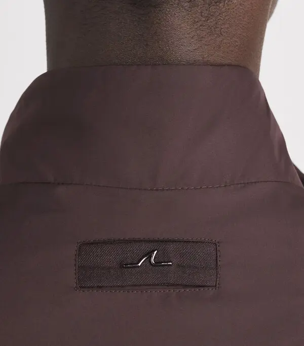Paul & Shark Technical Jacket With Stand Collar And Zip-up Closure