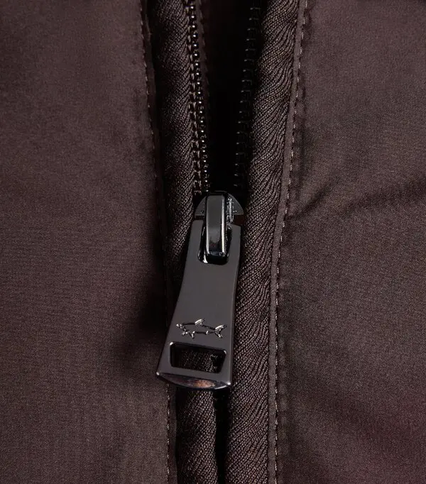 Paul & Shark Technical Jacket With Stand Collar And Zip-up Closure