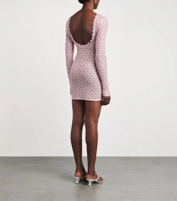 Missoni Metallic Jacquard Weave Mini Dress