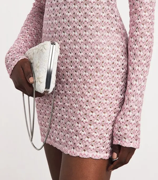 Missoni Metallic Jacquard Weave Mini Dress