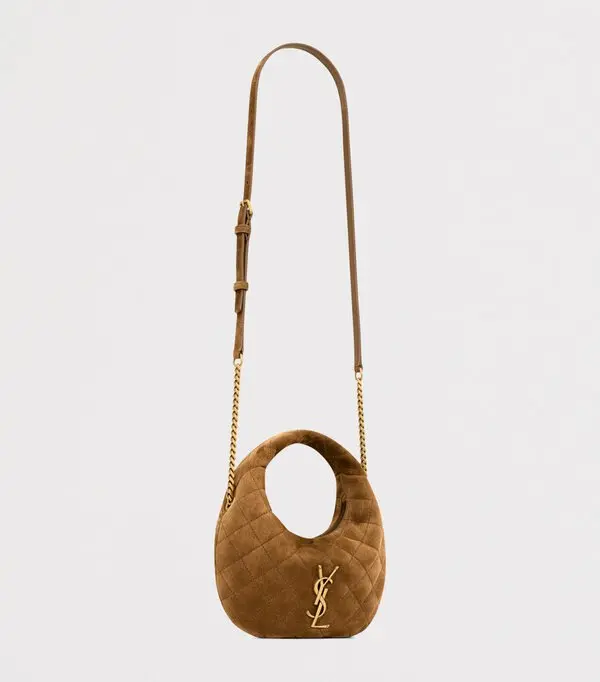 Saint Laurent Mini Icarino Top-handle Bag - Beige