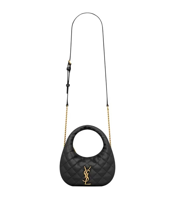Saint Laurent Mini Icarino Top-handle Bag - Black