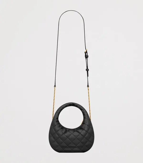 Saint Laurent Mini Icarino Top-handle Bag - Black