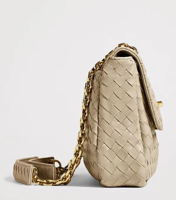 Bottega Veneta Madison Leather Shoulder Bag - Neutral