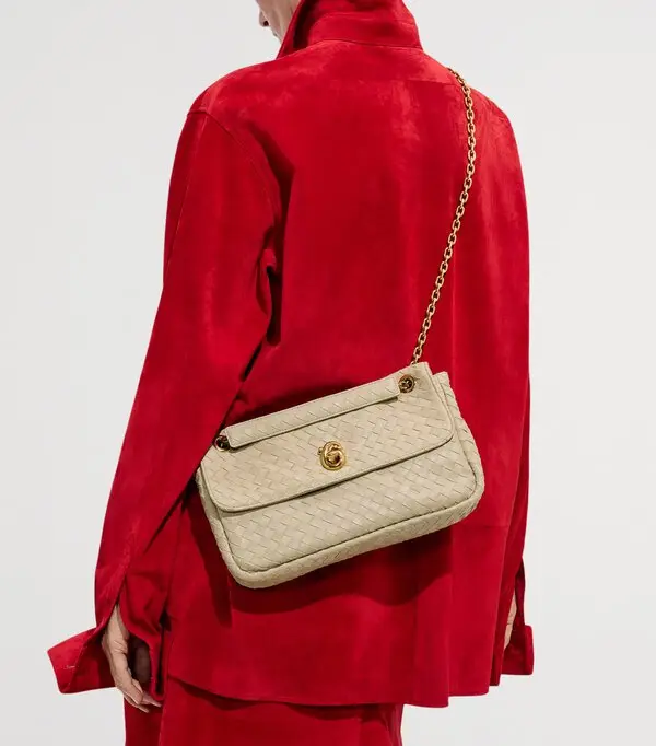 Bottega Veneta Madison Leather Shoulder Bag - Neutral