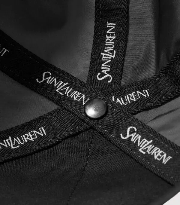 Saint Laurent Technical Logo Baseball Cap