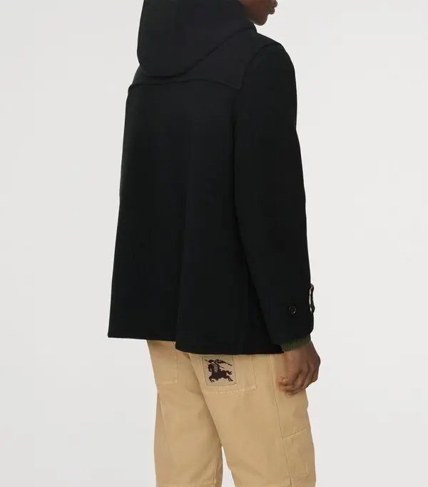 Burberry Wool Hooded Duffle Coat