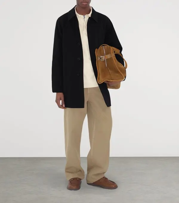 Burberry Short Camden Heritage Car Coat