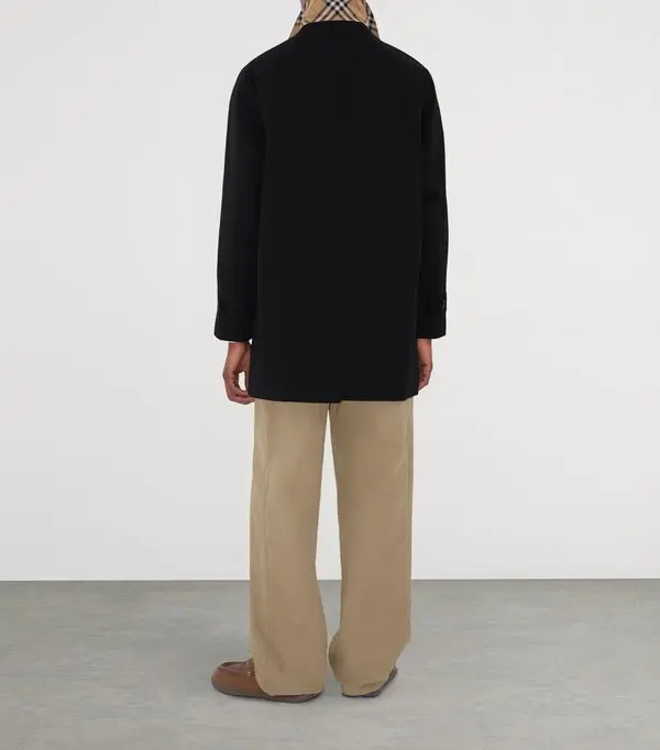 Burberry Short Camden Heritage Car Coat