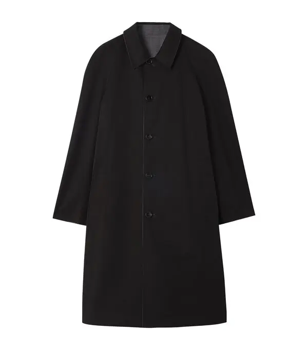 Burberry Reversible Parkbury Wool-cotton Car Coat