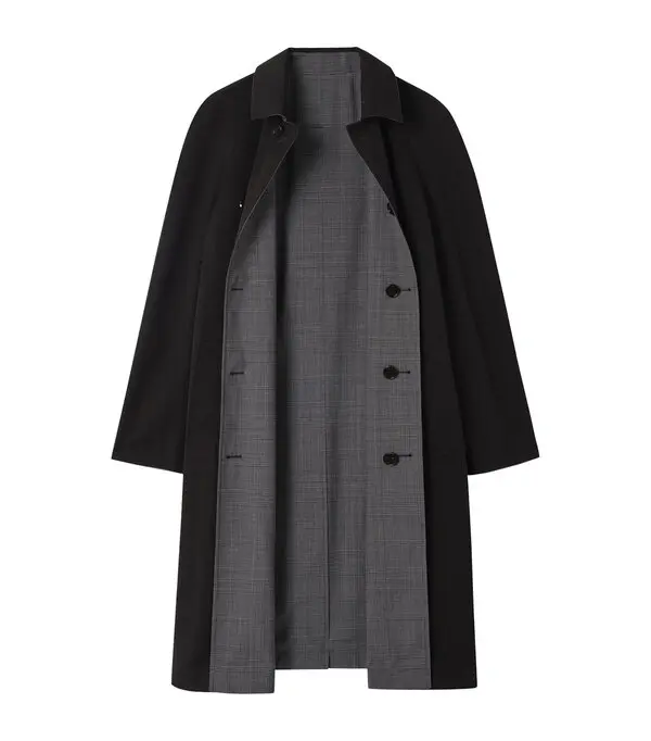 Burberry Reversible Parkbury Wool-cotton Car Coat